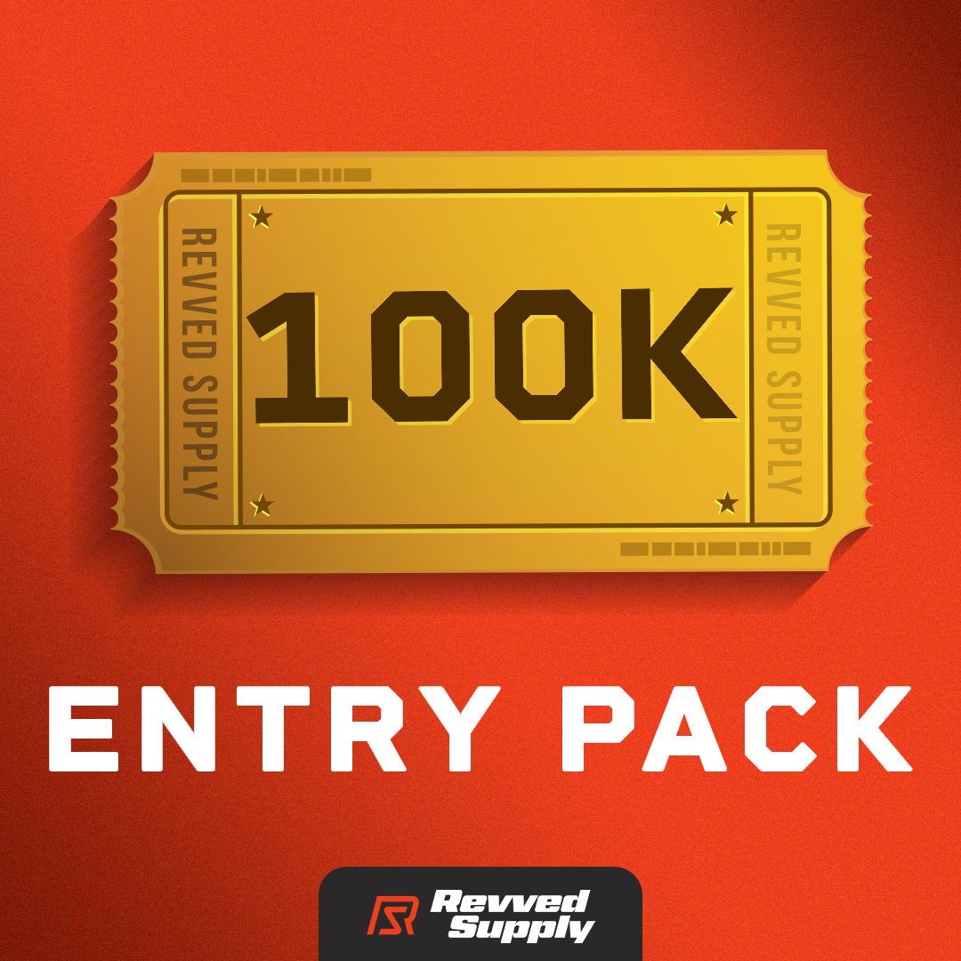 🎟️ 100,000 Bonus Entry Pack – RevvedSupply